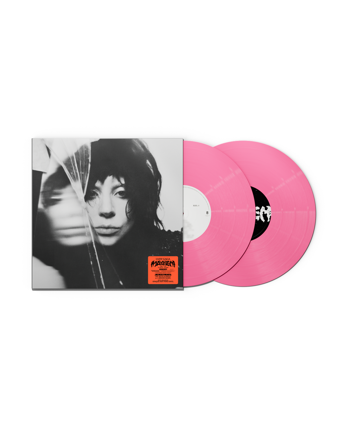 MAYHEM Store Exclusive 140g Opaque Hot Pink Vinyl - Lady Gaga Official ...